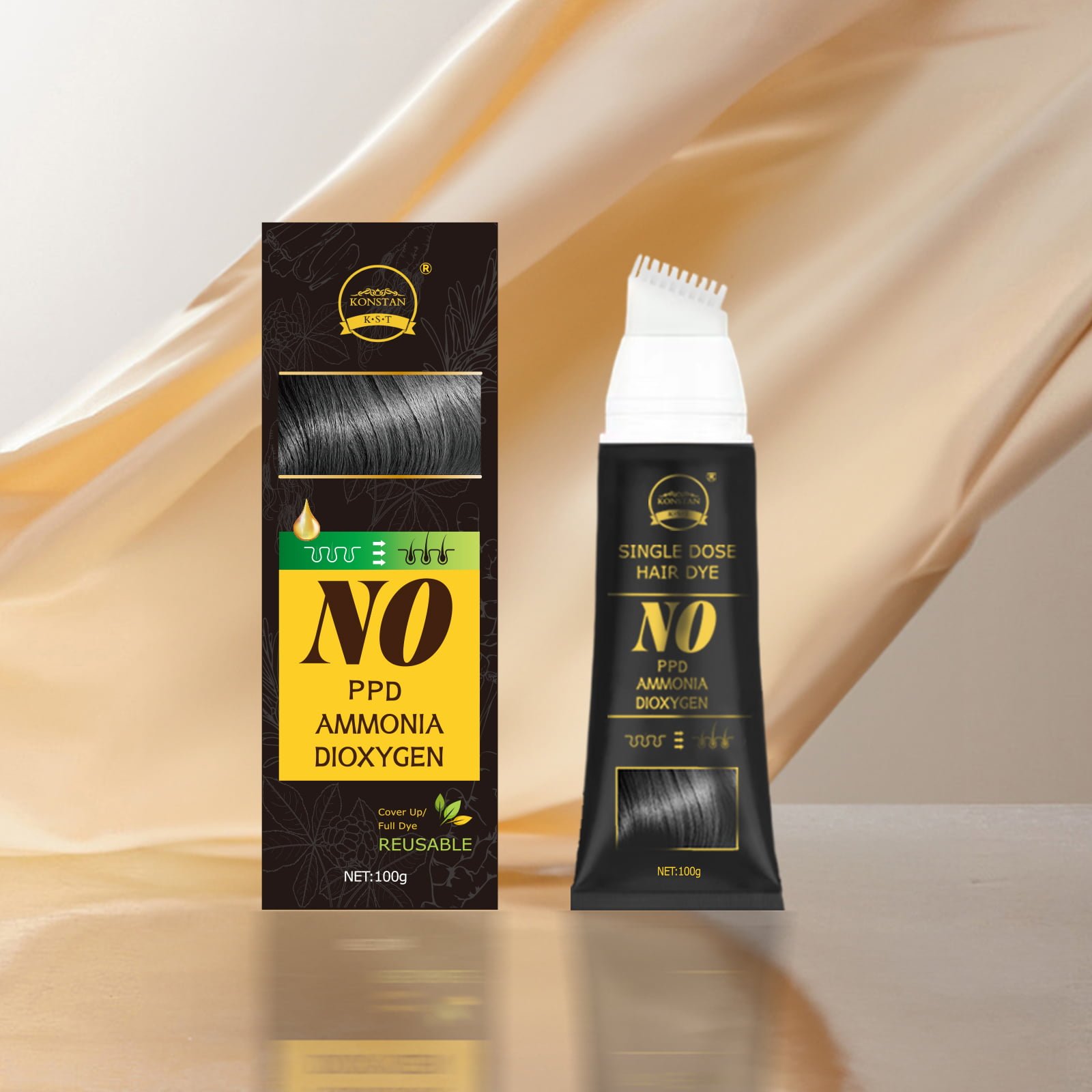 【DYE EMPEROR】SINGLE DOSE Hair Dye - China Hair Color Manufacturer ...